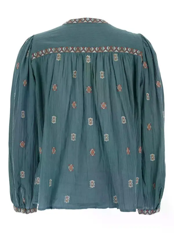 Ba&sh Daphne Embroidered Blouse