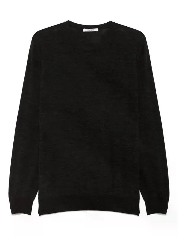 KANGRA Fine-knit T-shirt - Grey