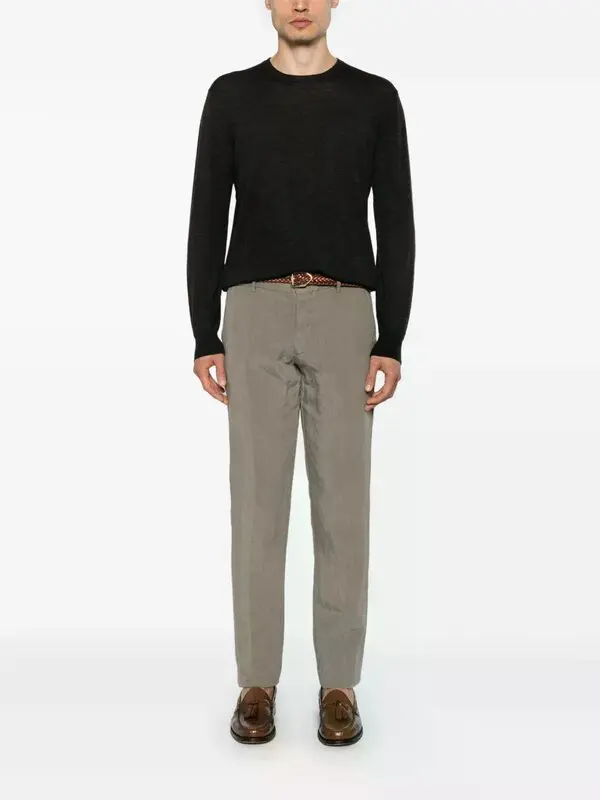 KANGRA Fine-knit T-shirt - Grey