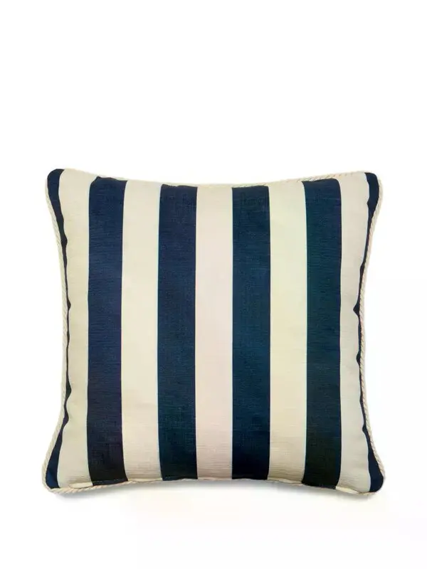 La DoubleJ Printed Cushion - Blue
