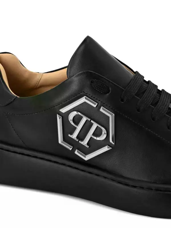 Philipp Plein Hexagon Low-top Sneakers - Black