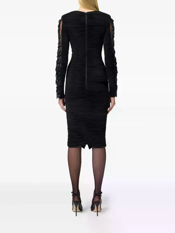 Elisabetta Franchi Bow-embellished Midi Dress