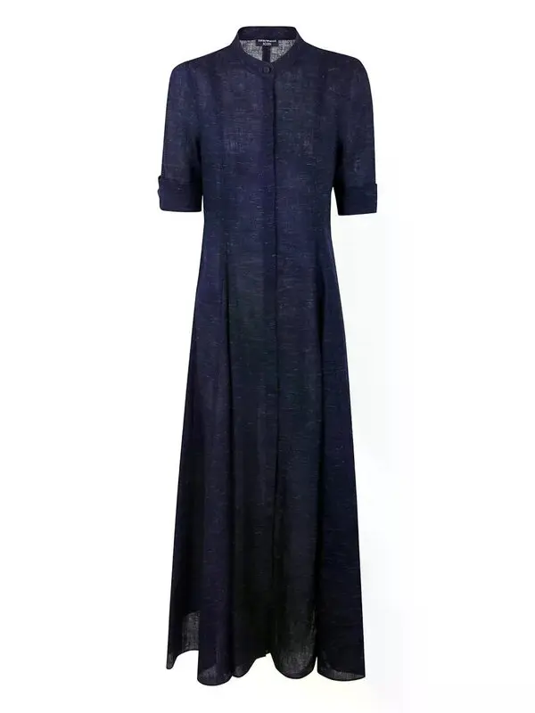 Emporio Armani Linen Midi Dress