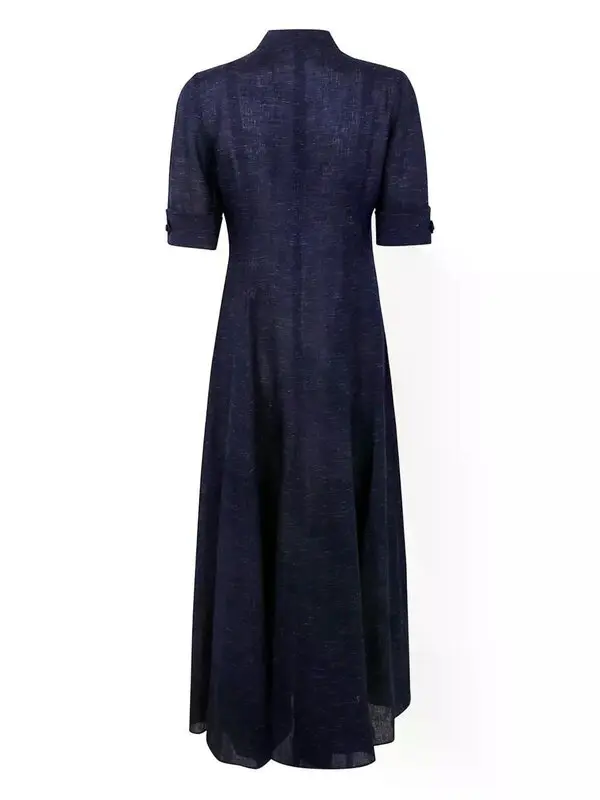 Emporio Armani Linen Midi Dress