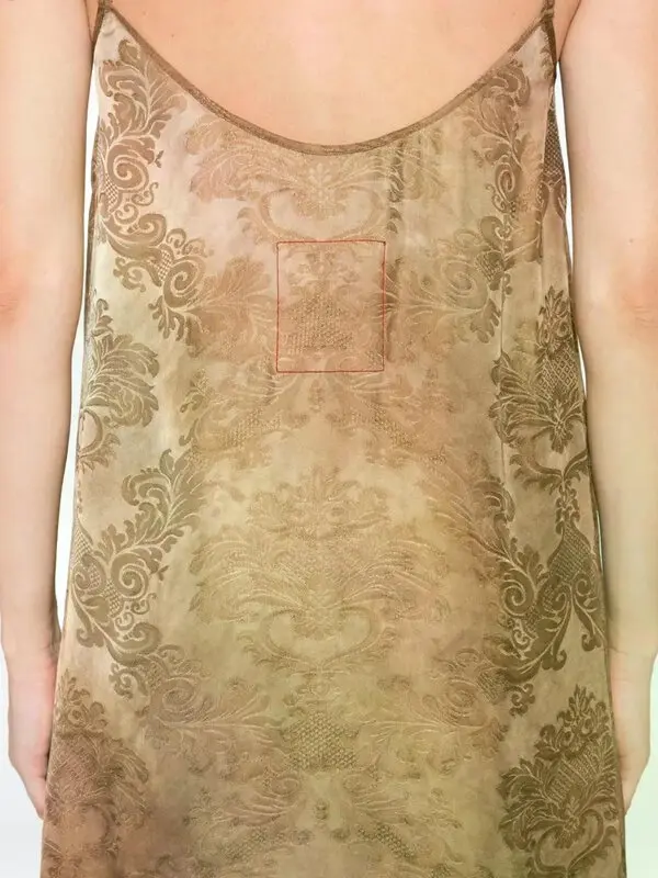 UMA WANG Anaya Midi Dress - Brown
