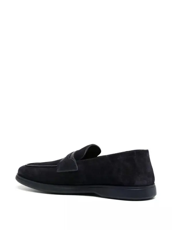 FERRAGAMO Gancini Loafers - Blue