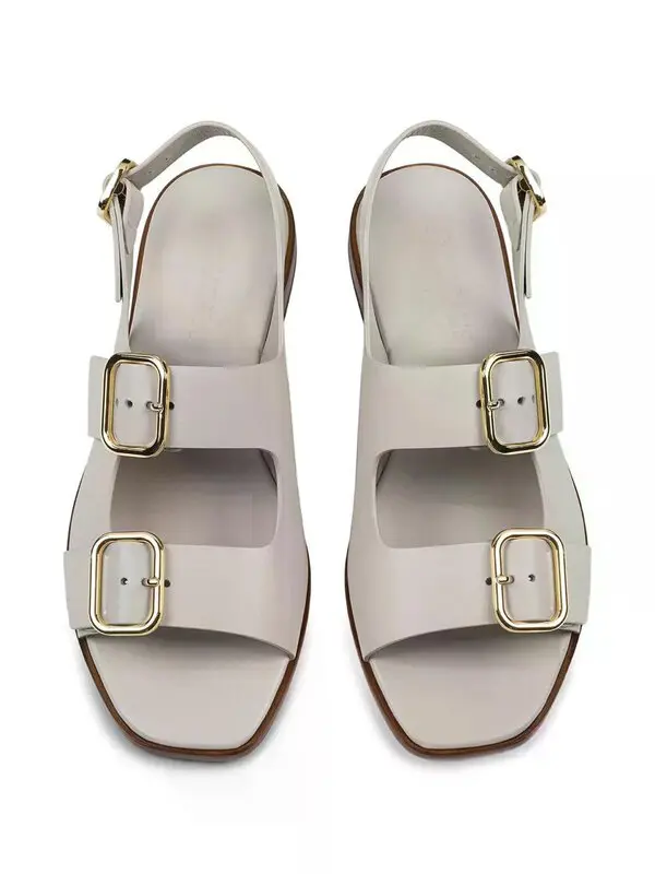 DOUCAL'S Leather Sandals - White