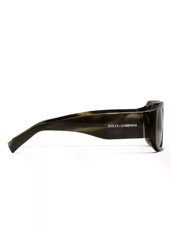 Dolce & Gabbana Oversized Sunglasses - Brown
