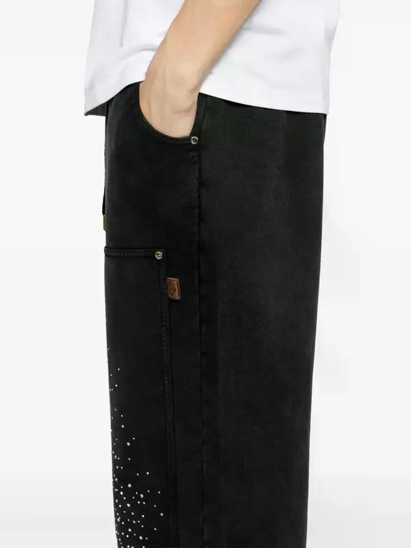 Casablanca La Premonition Crystal-embellished Pants