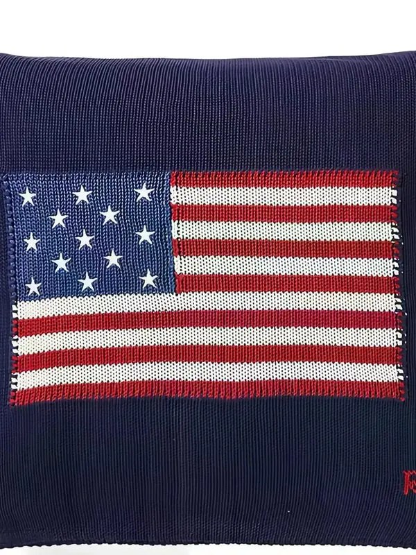 Ralph Lauren Flag-embroidered Cushion