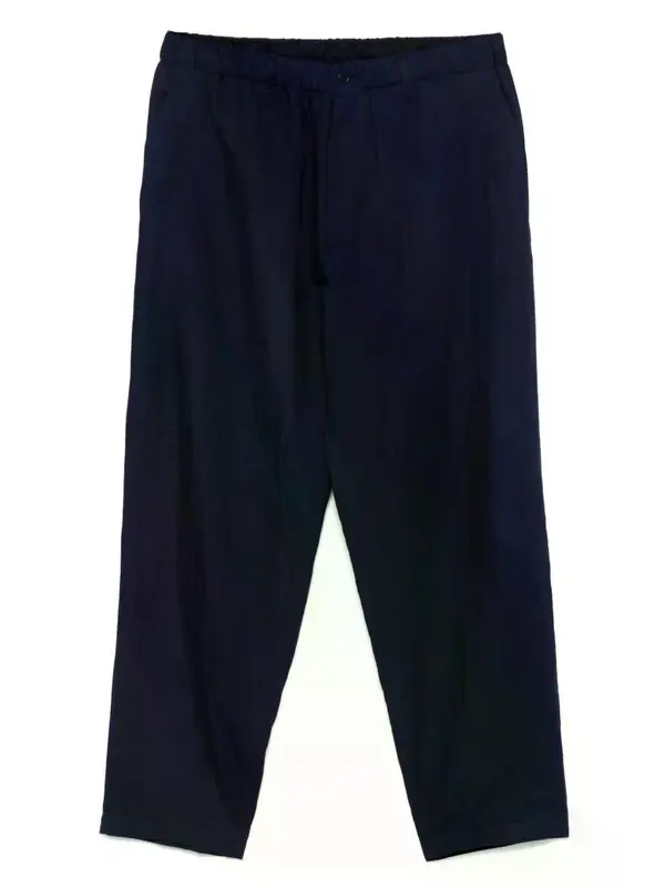 Yohji Yamamoto Slub-texture Trousers