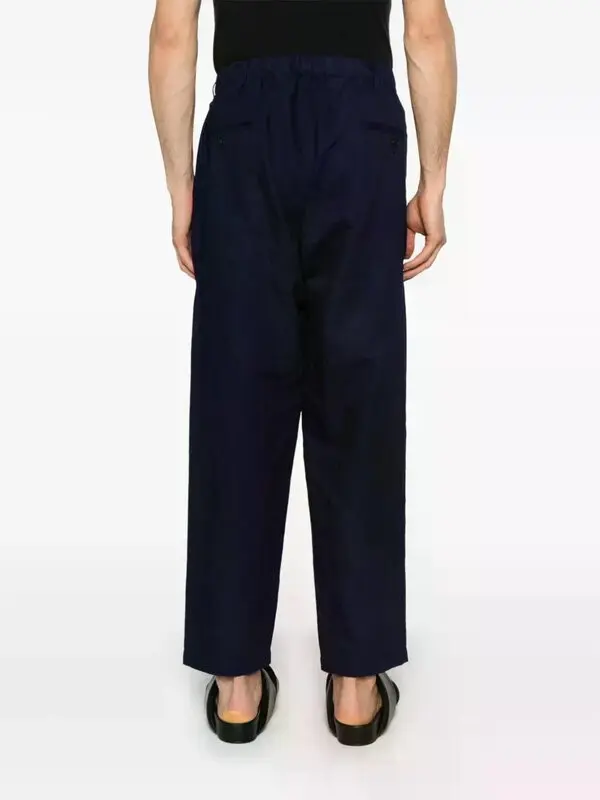 Yohji Yamamoto Slub-texture Trousers