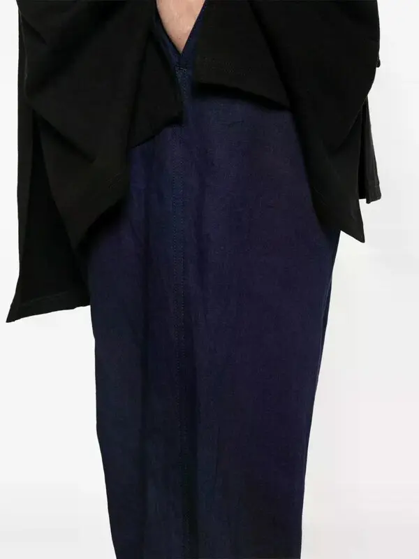 Yohji Yamamoto Slub-texture Trousers