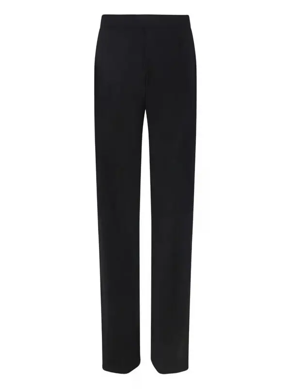 Max Mara Concealed-fastening Trousers - Black