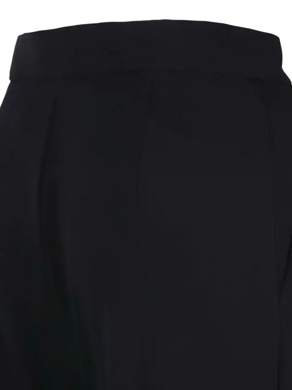 Max Mara Concealed-fastening Trousers - Black
