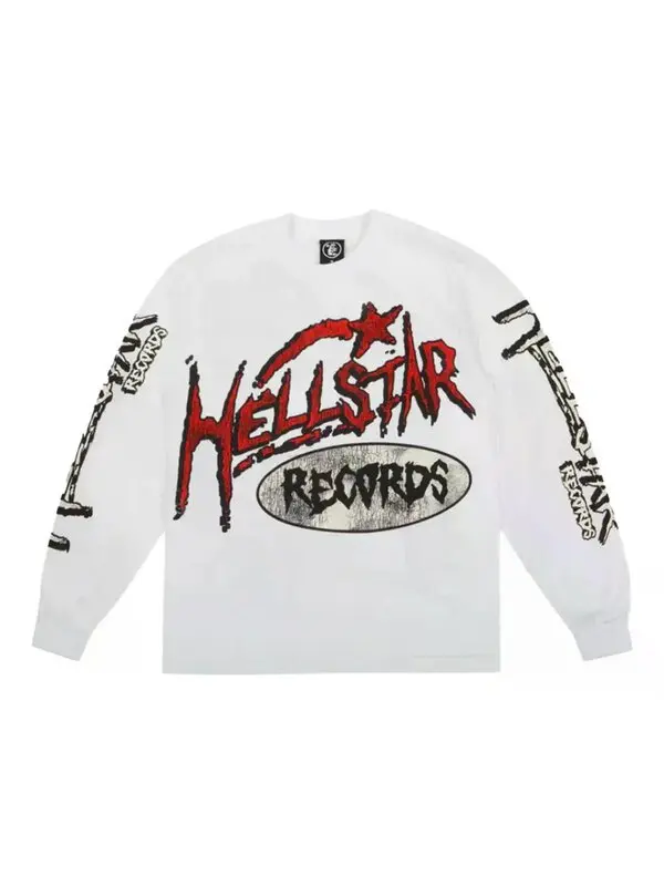 HELLSTAR Records T-shirt - White