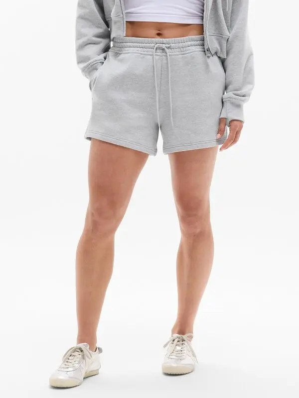 Athleta Mid-rise Fleece 4" Short
