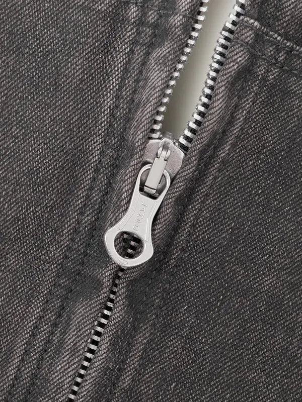 Our Legacy Cropped Hooded Denim Jacket