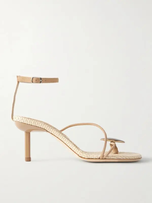 Christopher Esber Doma Stone-embellished Suede Sandals