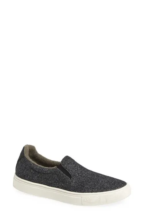 YY NATION Nimbo Wool Blend Loafer - Charcoal / White