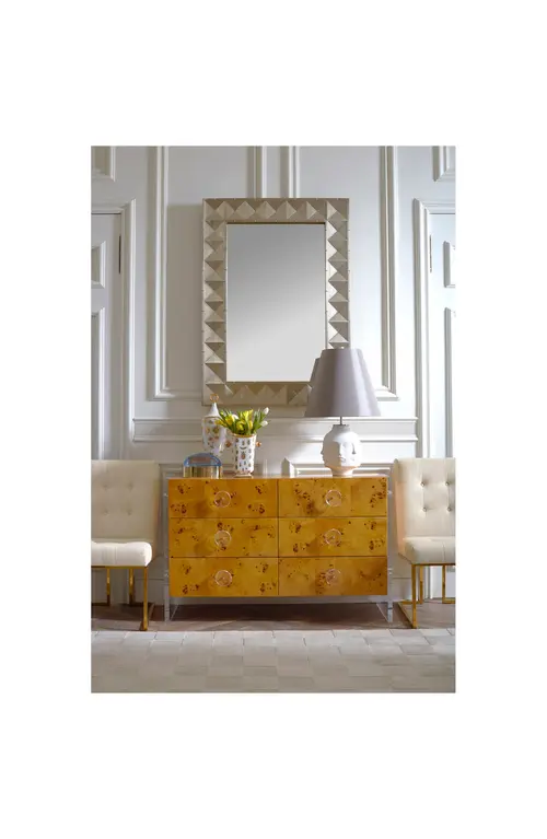 Jonathan Adler Brass Globo Box - Blue