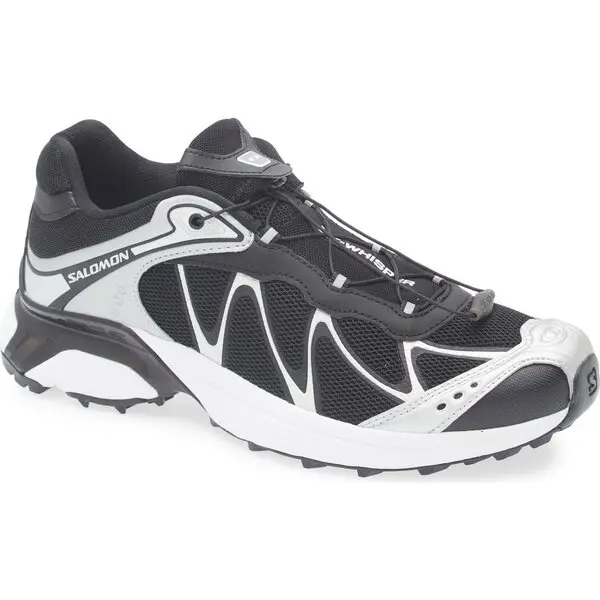 SALOMON Gender Inclusive Xt-whisper Sneaker - Black/silver/white