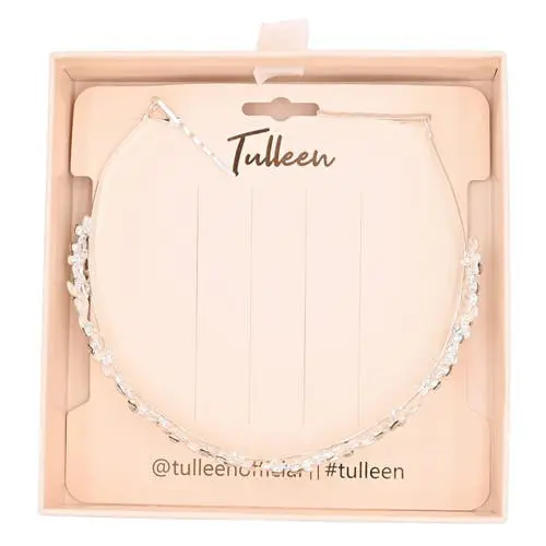 TULLEEN Rhinestone Flower Headband