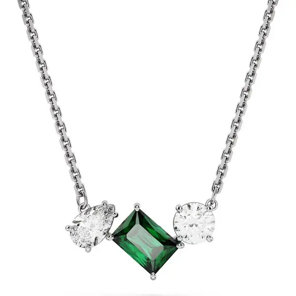 SWAROVSKI Mesmera Crystal Pendant Necklace - Green