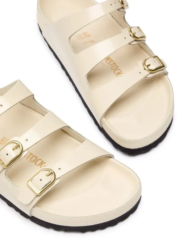 BIRKENSTOCK Patent Leather Florida Sandals