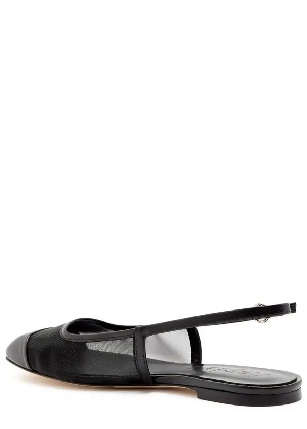 AeydĒ Geraldine Mesh Slingback Ballet Flats