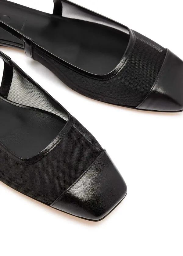 AeydĒ Geraldine Mesh Slingback Ballet Flats