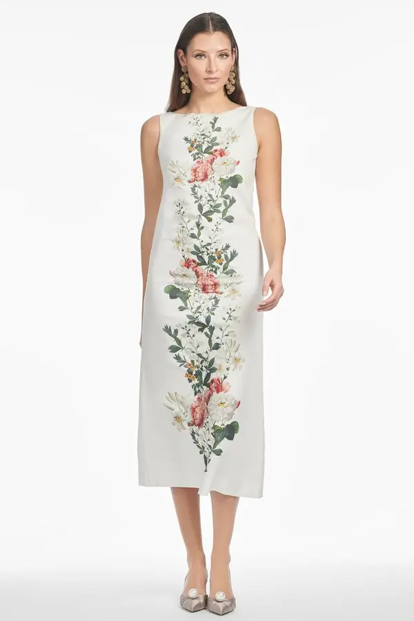 Sachin & Babi Asha Linen Lyocell Sheath Dress