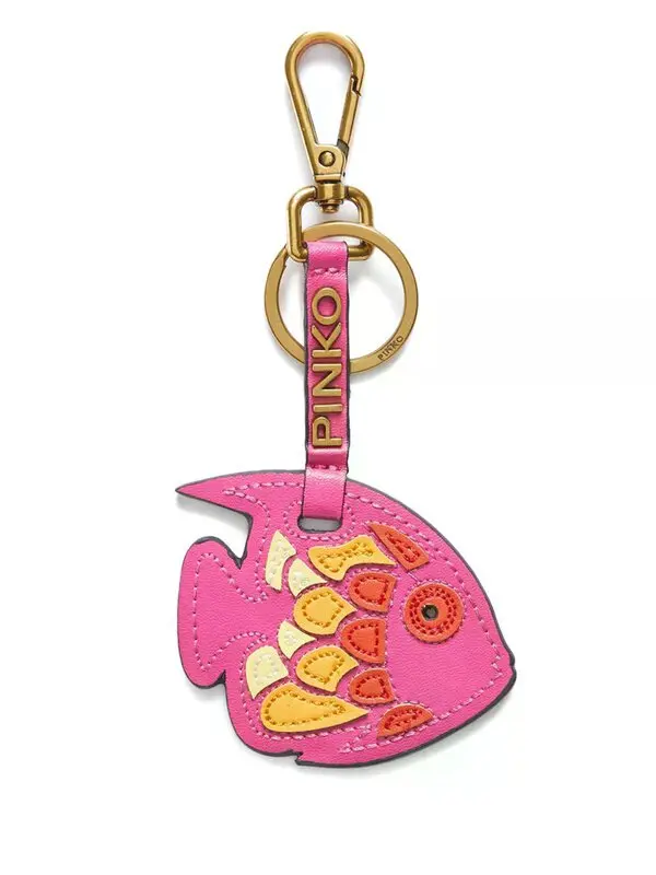 Pinko Fish-motif Keyring