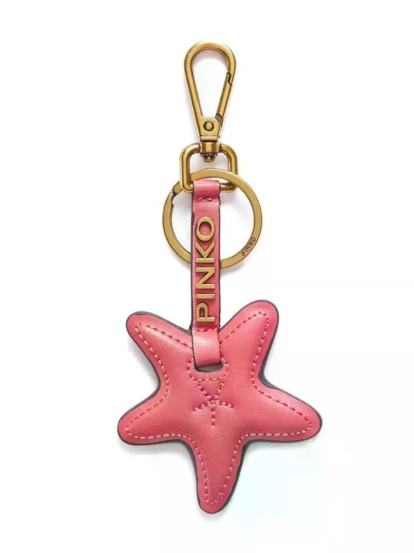 Pinko Star Keyring