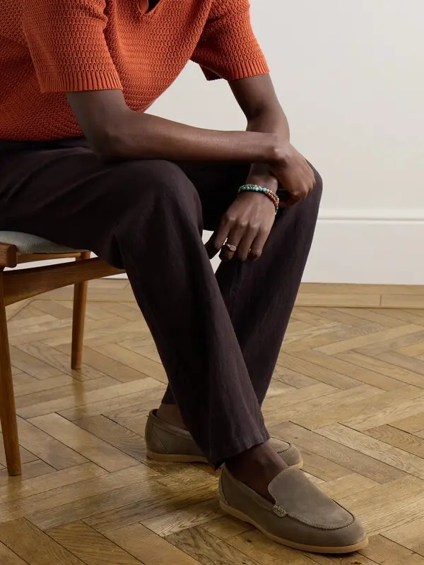 Mr P. Suede Loafers