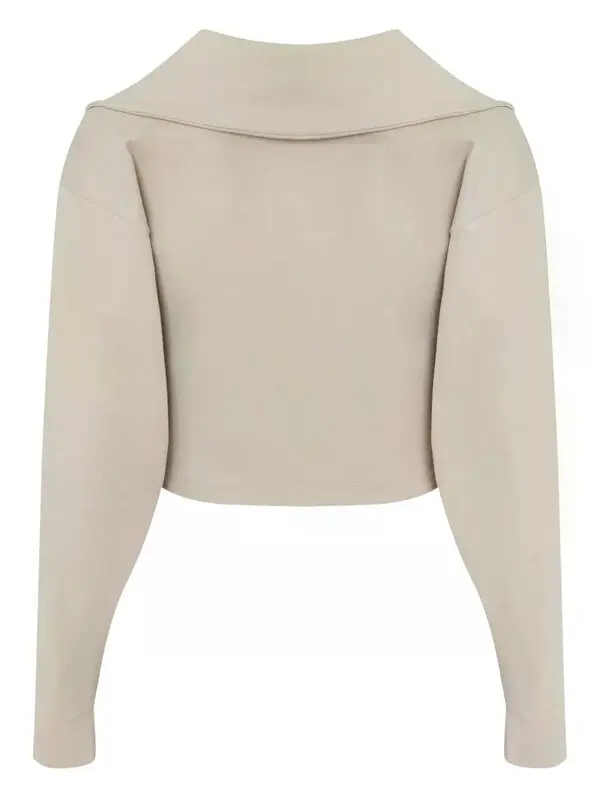 GLORIA COELHO Spread-collar Jumper