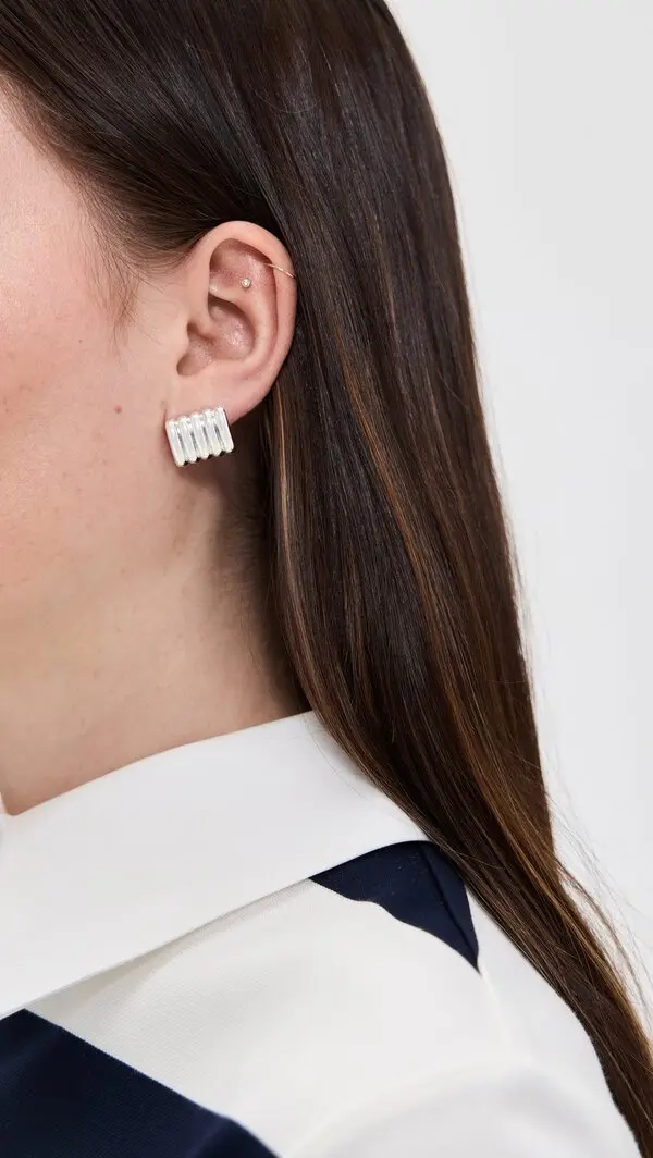 HEAVEN MAYHEM Clemmie Stud Earrings - Silver