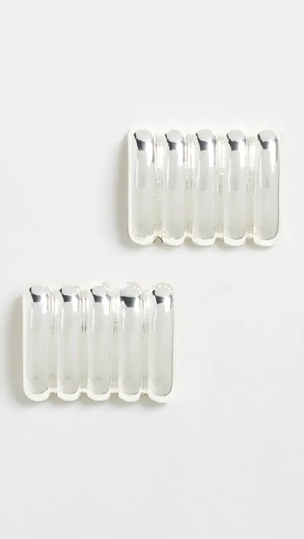 HEAVEN MAYHEM Clemmie Stud Earrings - Silver