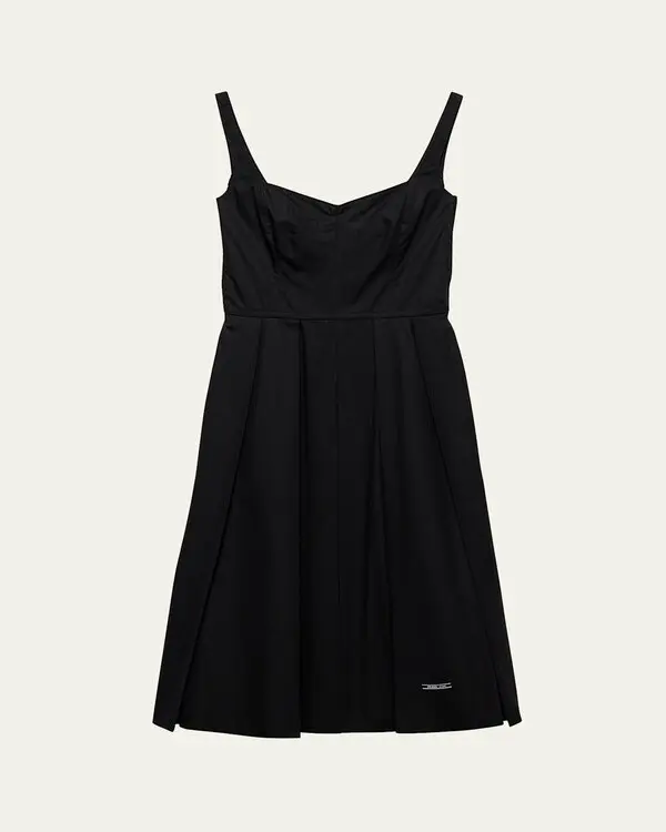 Prada Fit-and-flare Sleeveless Dress