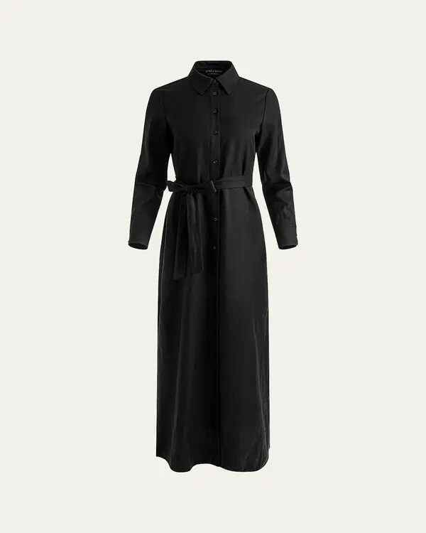 Alice + Olivia Chassidy Maxi Shirt Dress