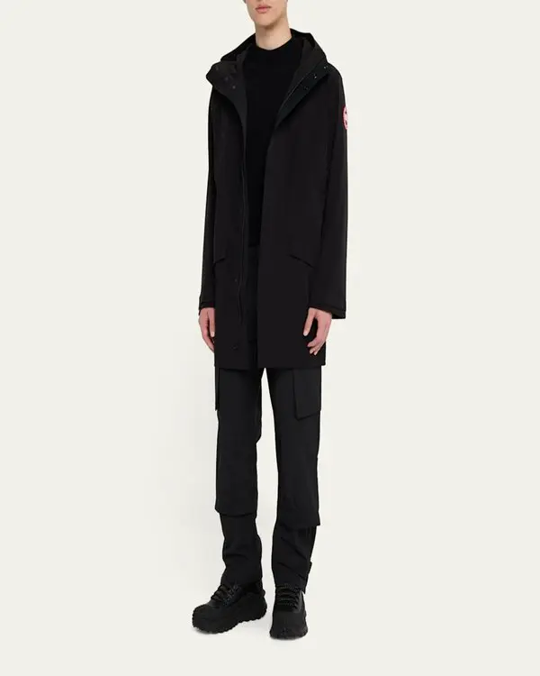 Canada Goose Barclay Rain Jacket - Black