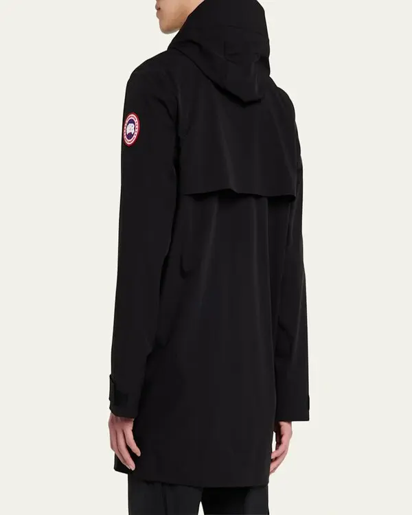 Canada Goose Barclay Rain Jacket - Black