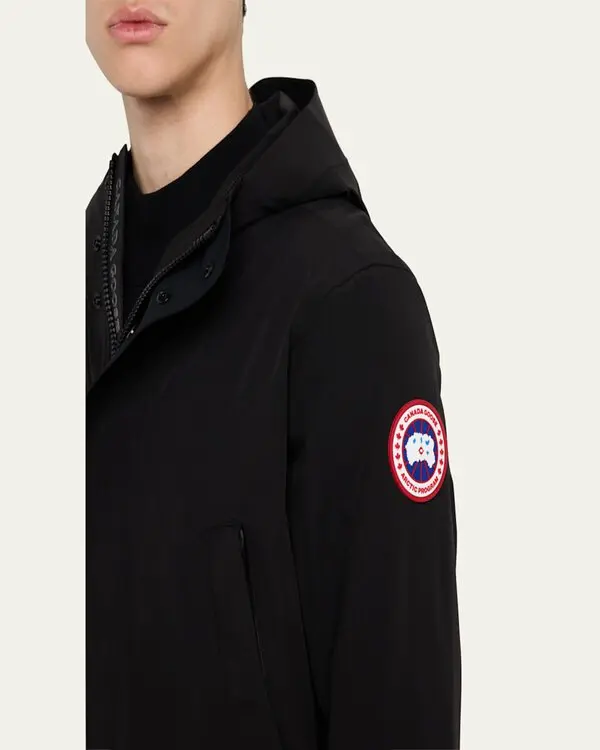 Canada Goose Barclay Rain Jacket - Black
