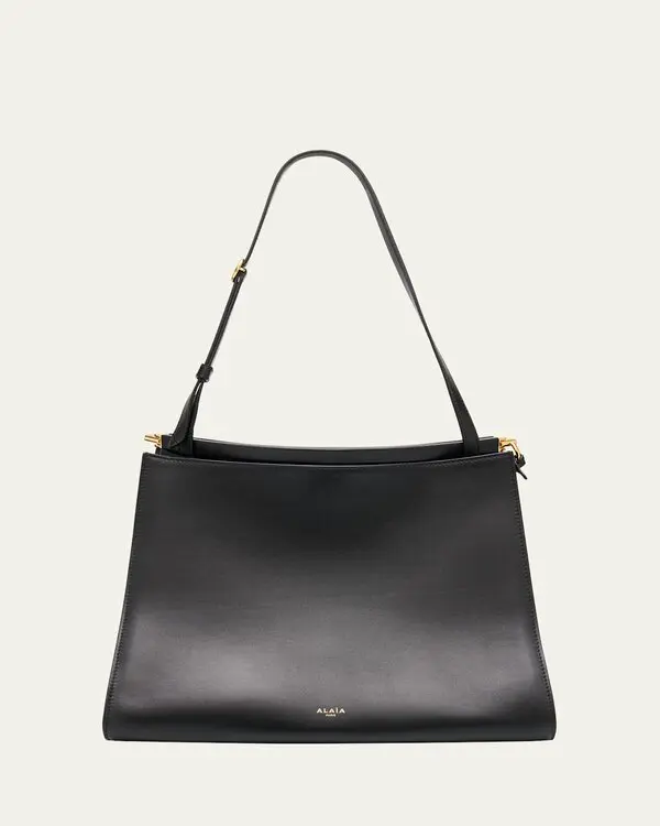 Alaïa Le Click Medium Curve Shoulder Bag - Noir
