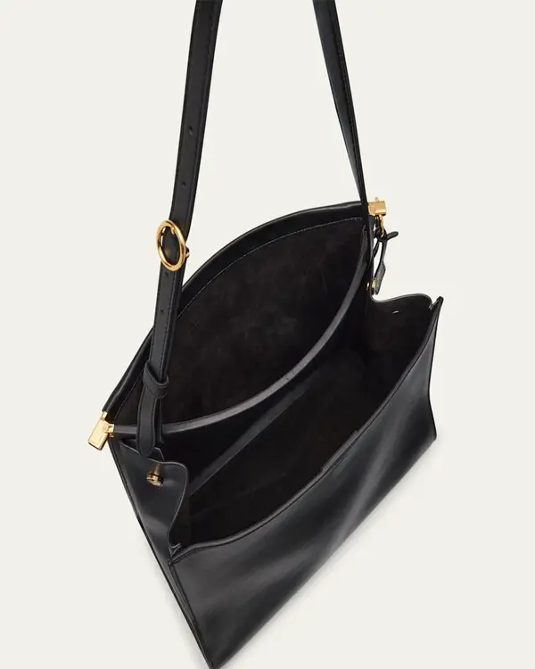 Alaïa Le Click Medium Curve Shoulder Bag - Noir