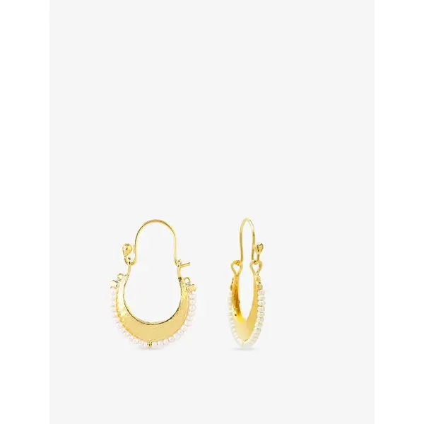LA MAISON COUTURE Ece London Harmony Pearl Earrings - Gold