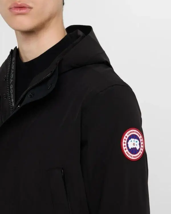 Canada Goose Barclay Rain Jacket - Black
