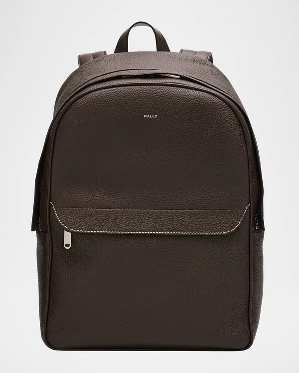 Bally Oeden Leather Backpack - Ebano 21palladio