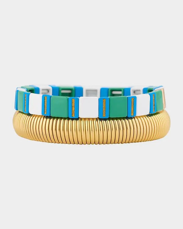 BEN-AMUN Capri Stack Bracelets - Multi