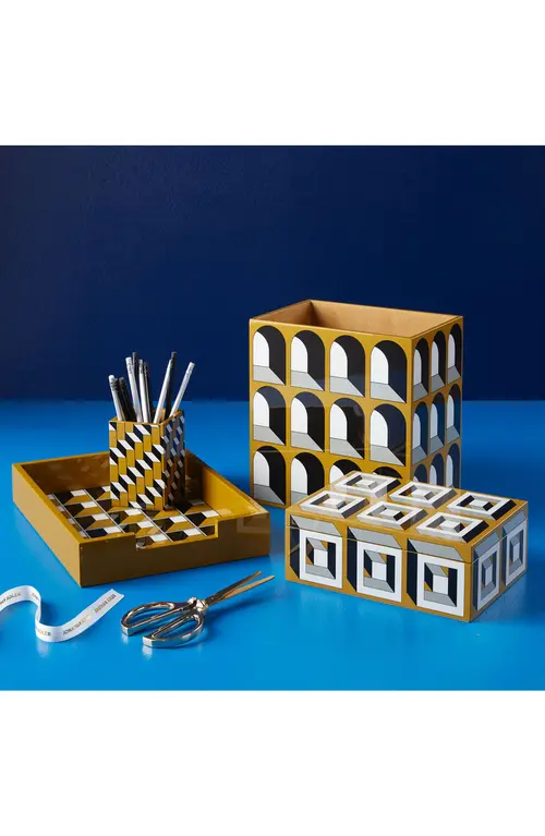 Jonathan Adler Arcade Lacquer Box - Ochre